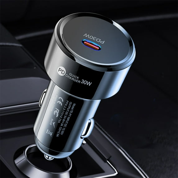 PD30W Car Charger PD Fast Charger Type-C Mobile Phone Car Charger ...