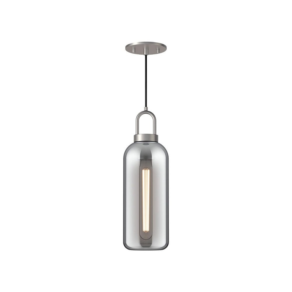 PD401505BNSM-Alora Lighting-Soji - 1 Light Pendant-14.88 Inches Tall ...