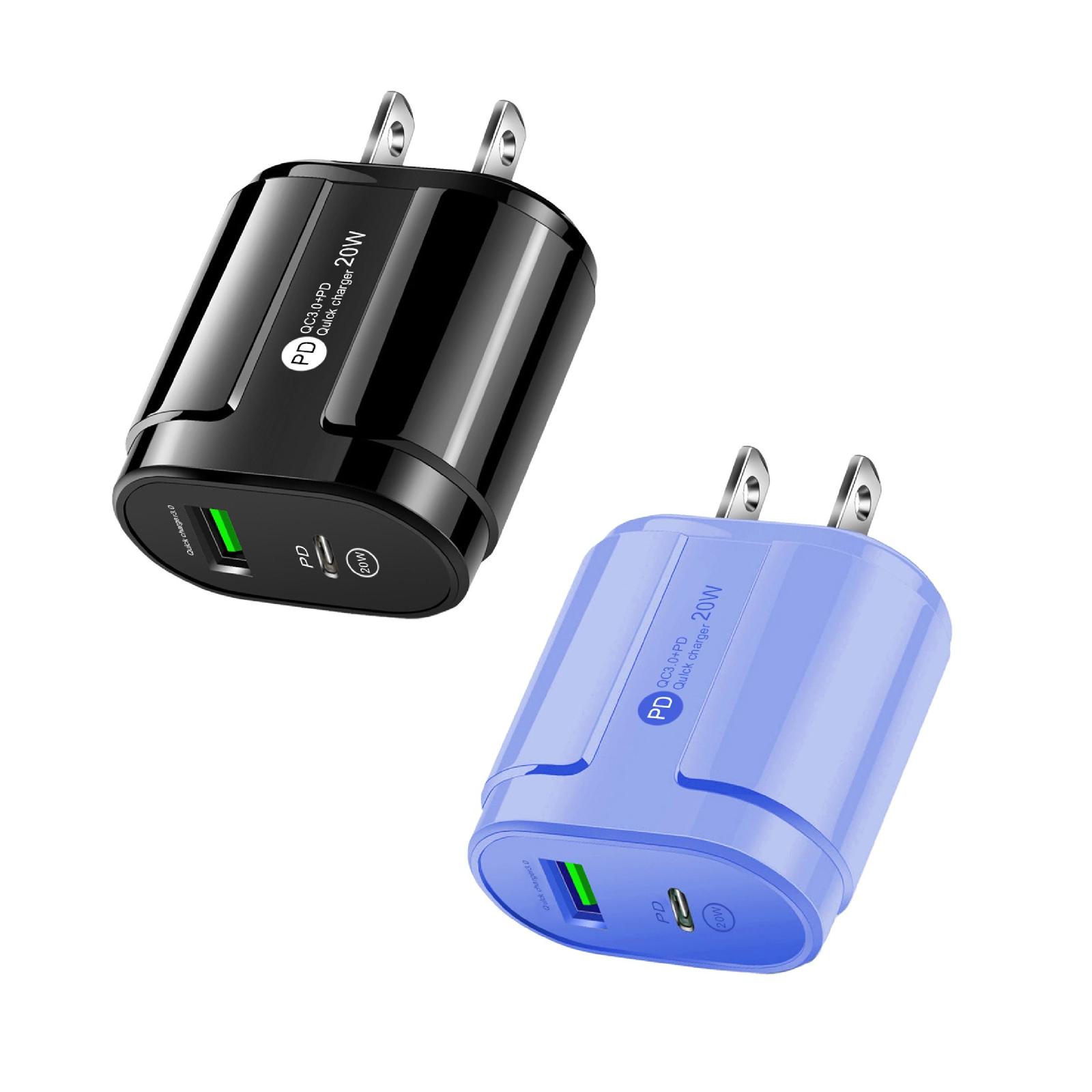 PD45W USB+PD QC3.0 USB Mobile Phone Charging Head Adapter Compatible ...