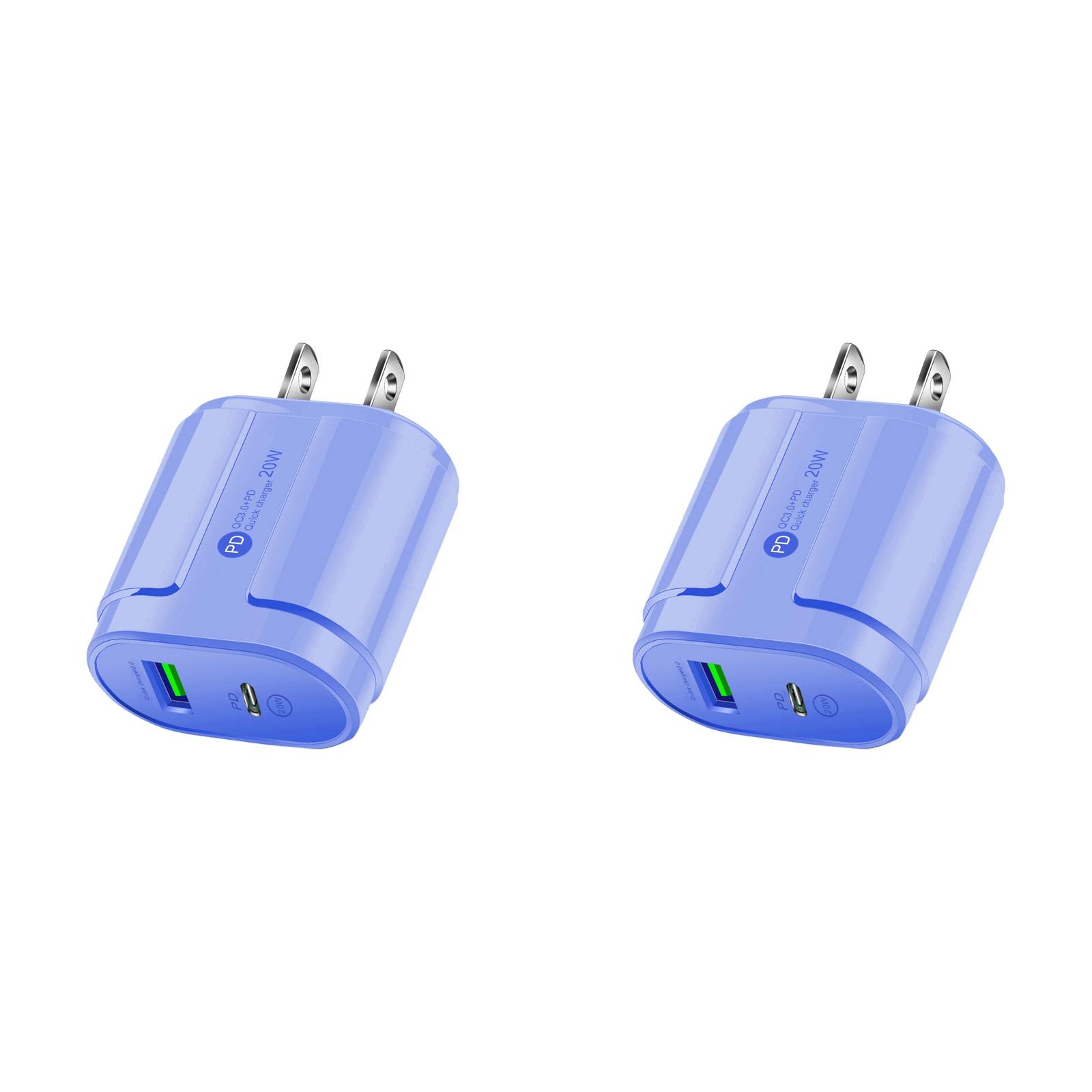 PD45W USB+PD QC3.0 USB Mobile Phone Charging Head Double Plug Plug C ...