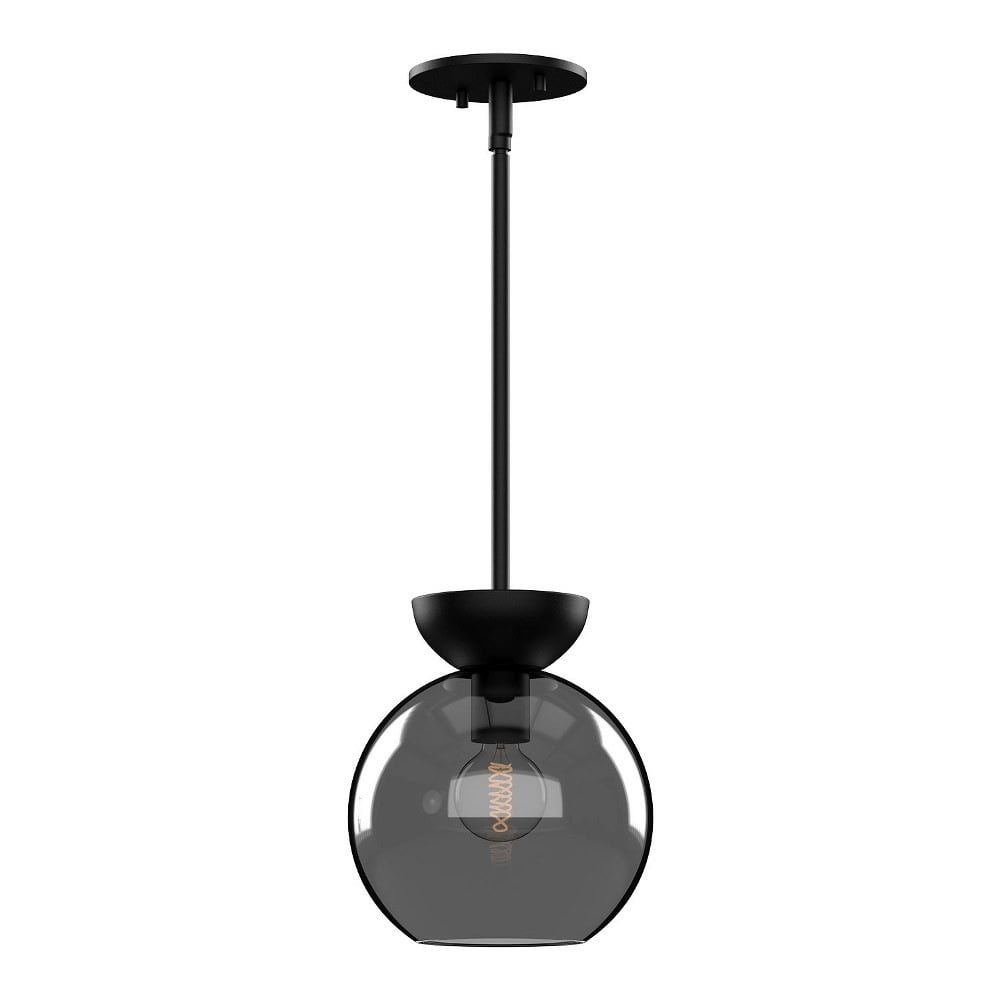 PD59708-BK/SM-Kuzco Lighting-Arcadia - 1 Light Pendant-9.13 Inches Tall ...