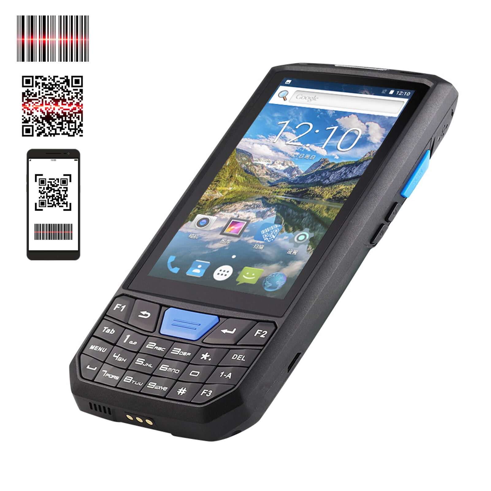 PDA Terminal,Terminal 1d/2d/qr Scanner Pos Terminal 1d/2d/qr Android 9. ...
