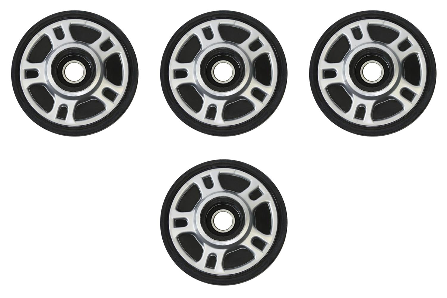 PDD 4 Front Rail Silver Idler Wheels Kit for Snowmobile ARCTIC CAT Z ...