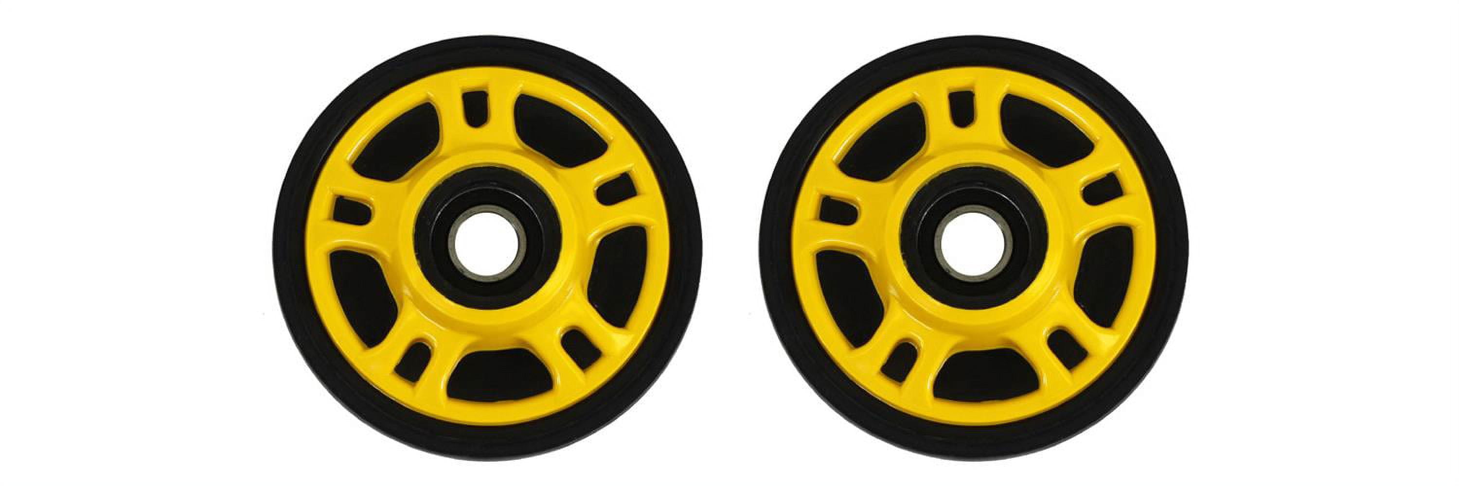 PDD Front Tunnel Yellow Idler Wheels Kit for Snowmobile ARCTIC CAT ...