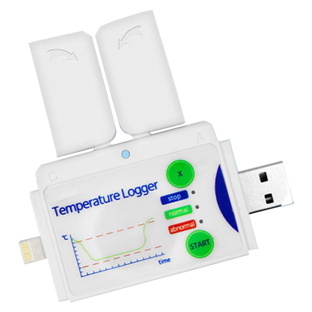 PDF Temperature Data Logger for Safe Meat and Fruit Transit with PDF/CSV Output - Walmart.com