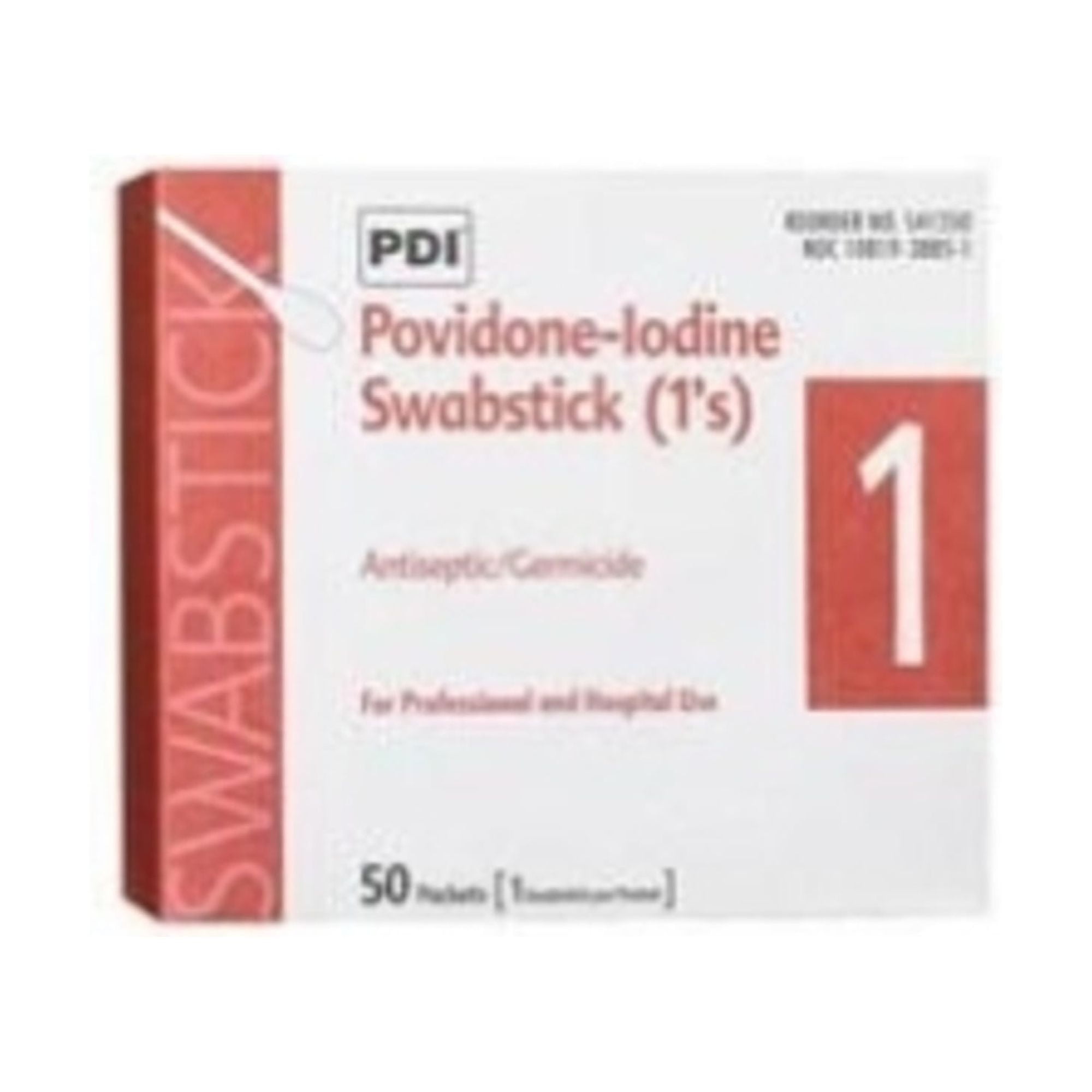 PDI PVP Iodine Prep Pad Medium, Box of 100 - Walmart.com