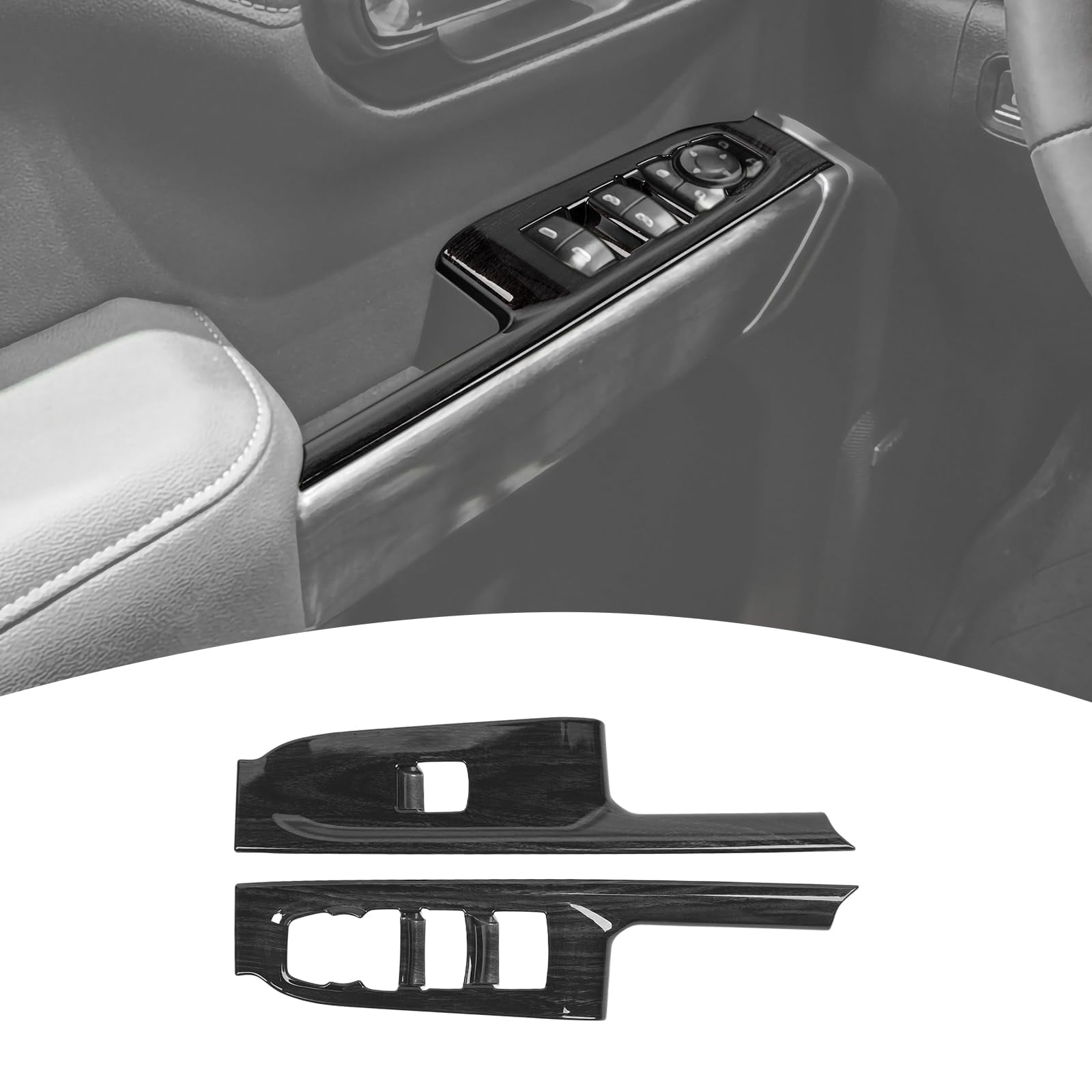 PDKLIN for Silverado Front DHF10 Door Power Window Switch Panel Trim ...