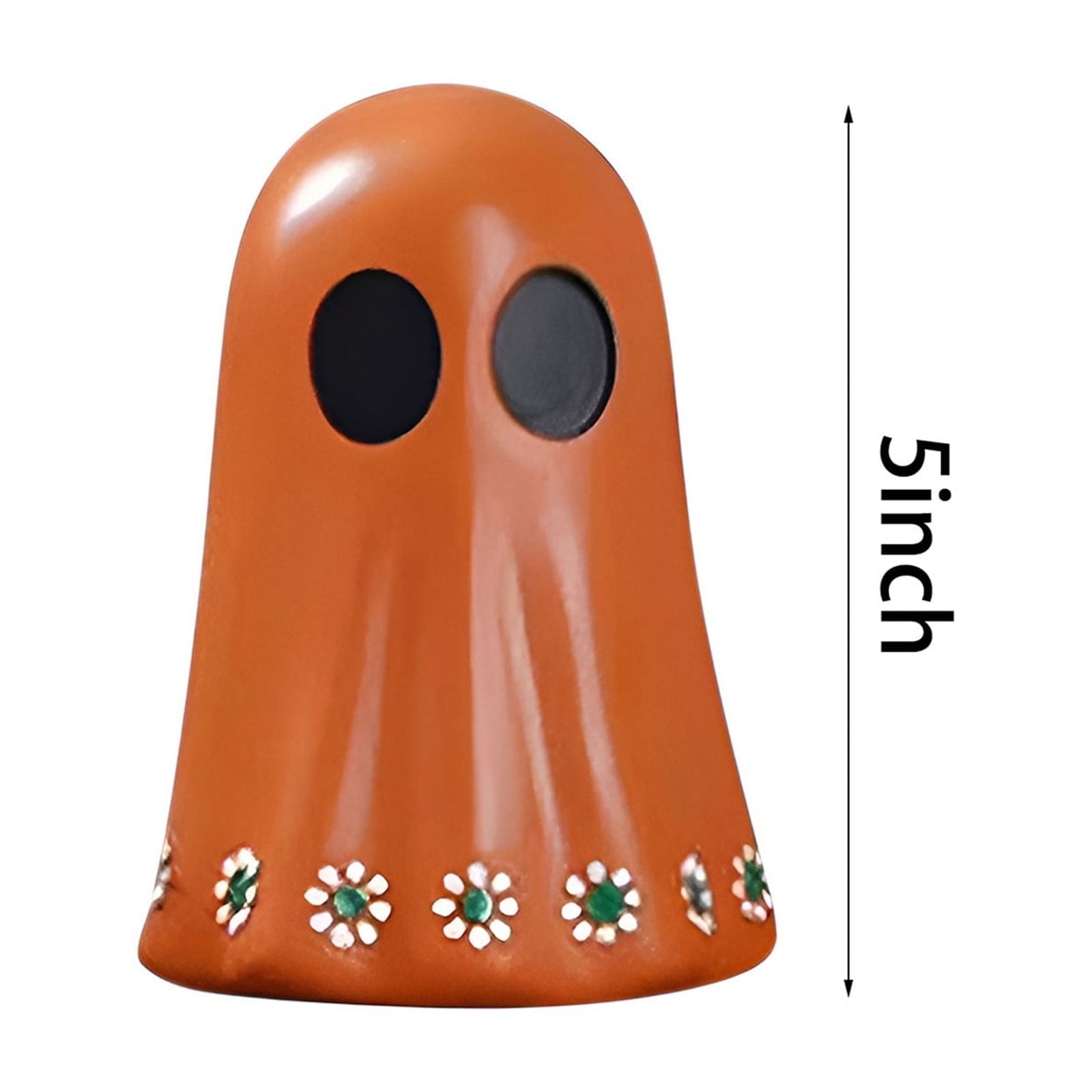 PDNRPSP 1 Pcs Paper Mache Ghost, The Dead Mexican Light up Ghost ...
