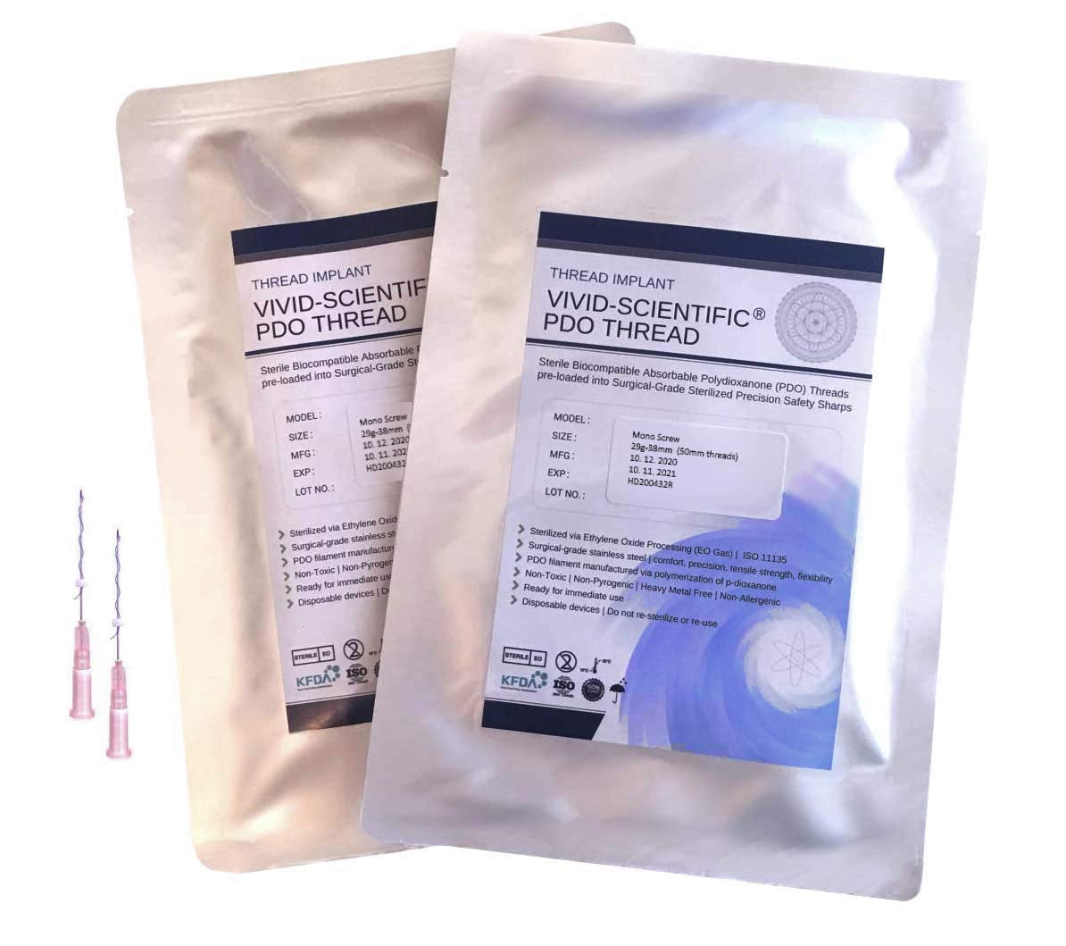 PDO Threads Screw Twist 29Gx38mm - 20 pcs | Mono Screw Thread Lift Anti ...