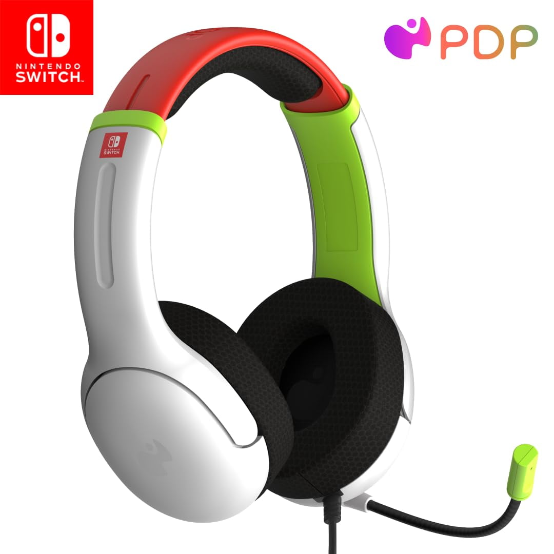 PDP AIRLITE Wired Headset, Officially Licensed Nintendo Switch/Lite ...