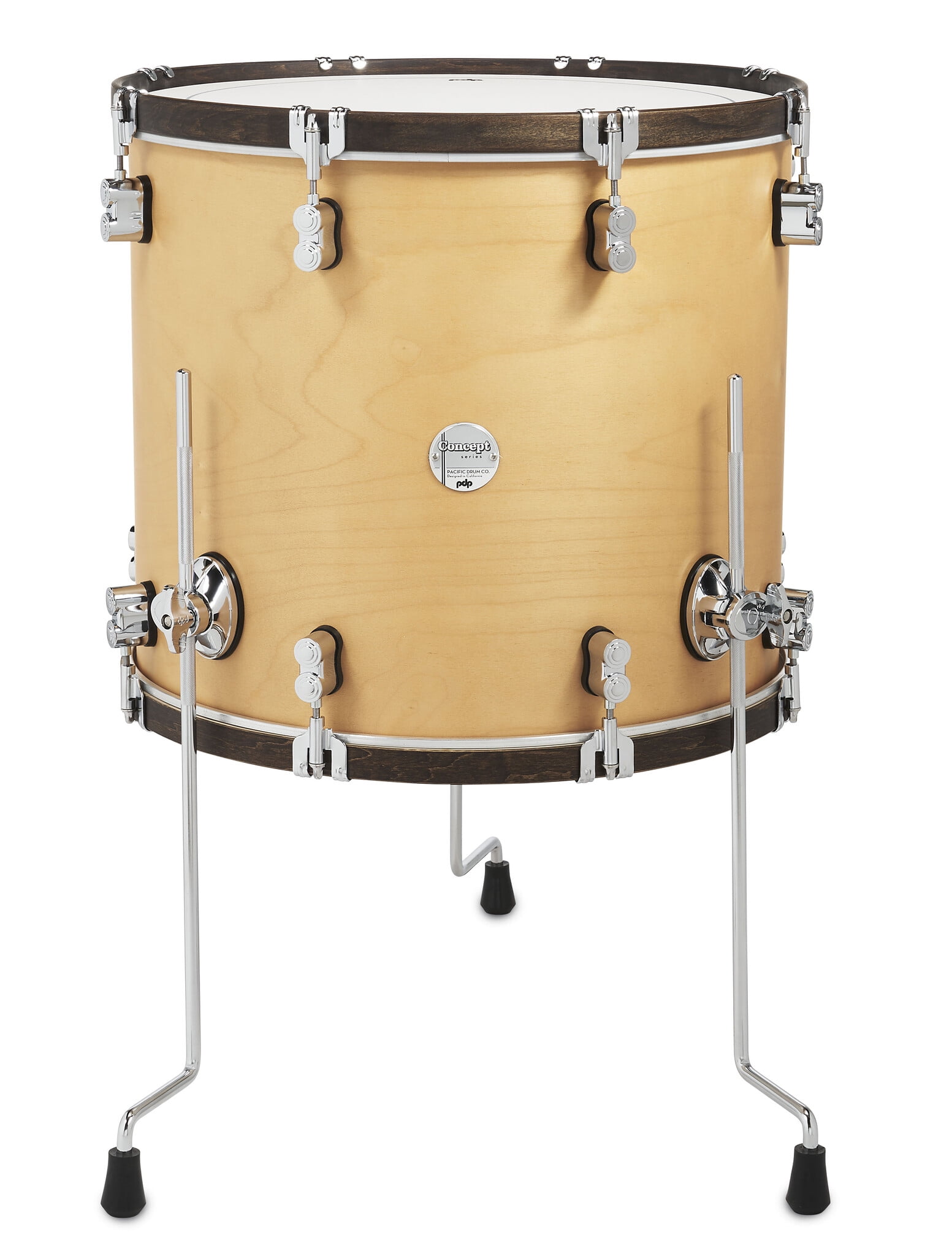 PDP PDCC1618FTNW 16 x 18 in. Classic Natural Stain Floor Drum Tom with ...
