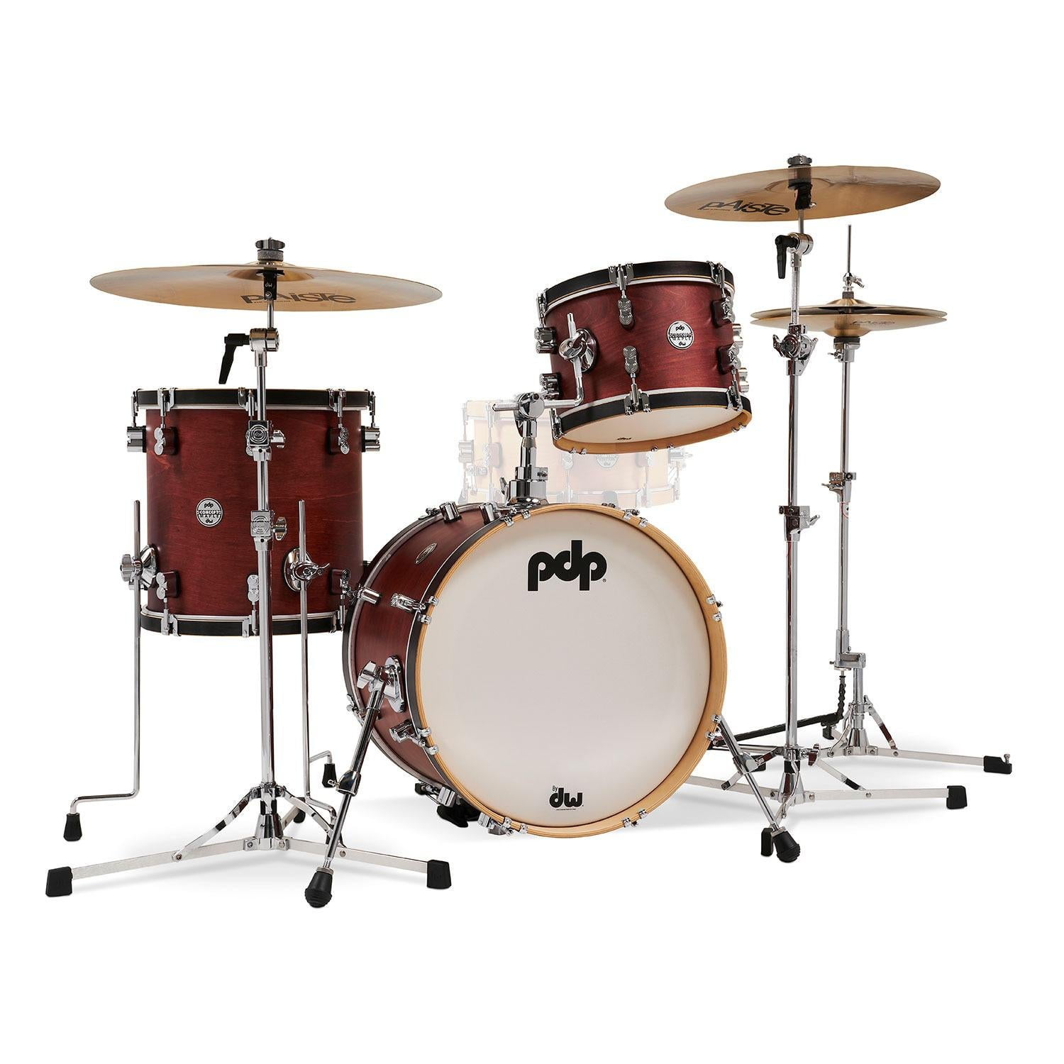 PDP Concept Classic 3-Piece Bop Kit Shell Pack - 18" Bass (Oxblood ...