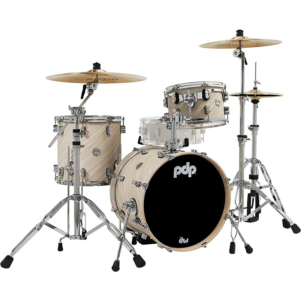 PDP Concept Maple Bop Kit 3-Piece Shell Pack (Twisted Ivory, Finishply ...