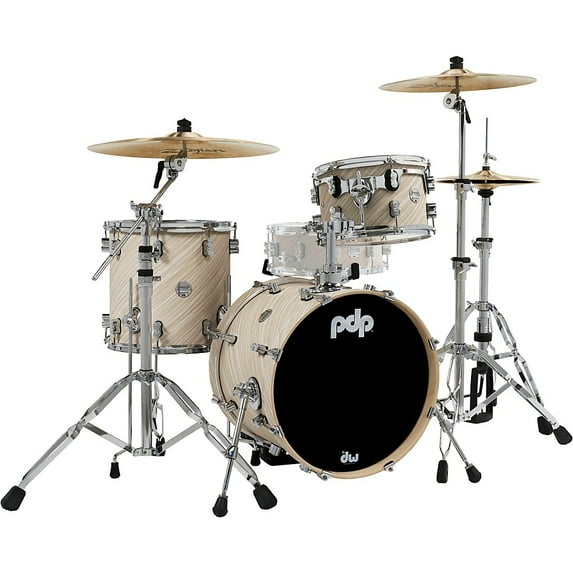 PDP Concept Maple Bop Kit 3-Piece Shell Pack (Twisted Ivory, Finishply ...