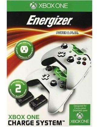 PDP Gaming Energizer Dual Controller Charging System, Two Rechargeable ...