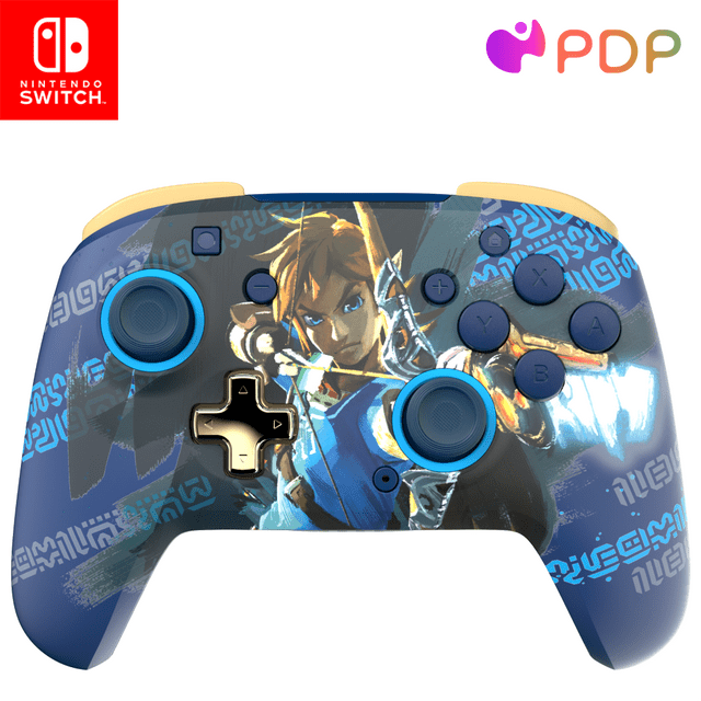PDP REMATCH GLOW Wireless Controller: Link Hero For Nintendo Switch ...