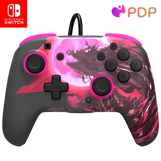 PDP REMATCH Wired Controller: Calamity Ganon For Nintendo Switch ...