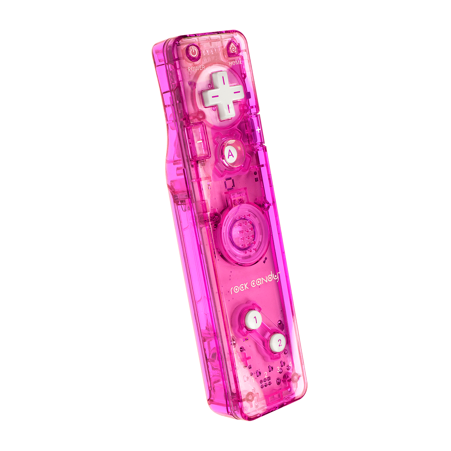 PDP Rock Candy Wii/Wii U Control Stick Controller, Pink Palooza, 8580PK ...