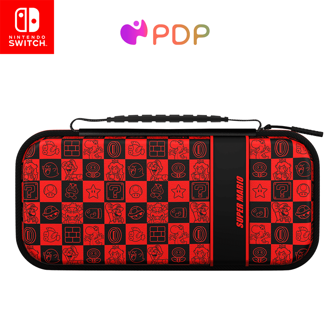 PDP Travel Case Plus GLOW for Nintendo Switch OLED Lite and Standard ...