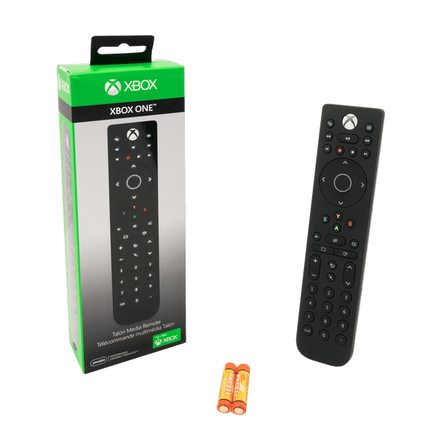 PDP Xbox One Talon Media Remote Control, Black, 048-083-NA - Walmart.com