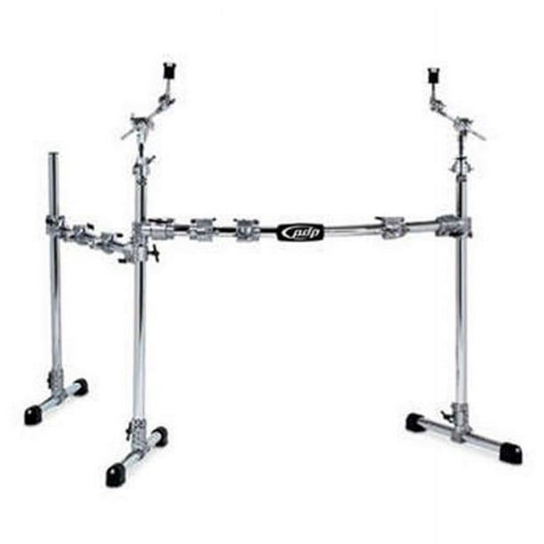 PDP by DW Chrome Plated Main and Side Drum Rack Package - Walmart ...