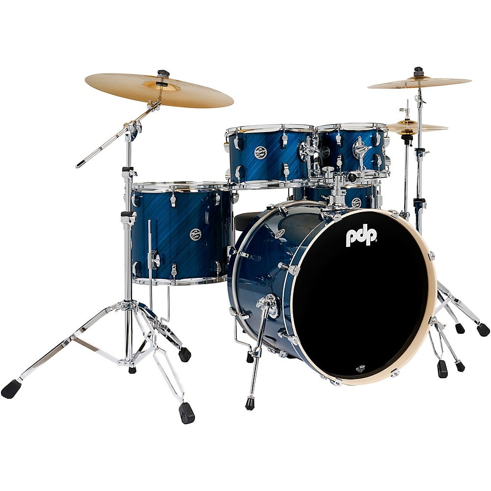 PDP PDMA2215KTTB Mainstage Drum Set with Hardware, Paiste Cymbals ...