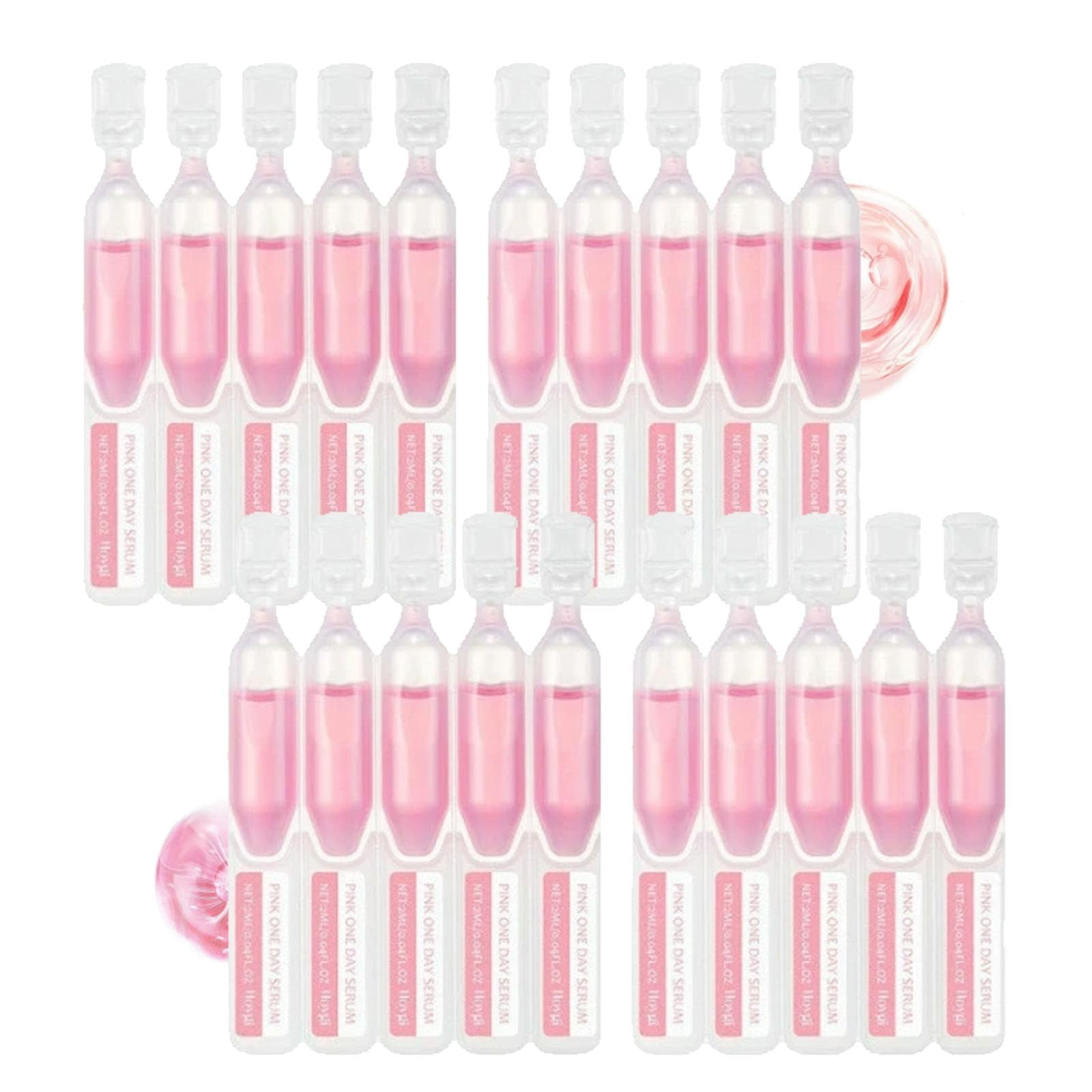 PDRN PinkOne Day Serum, Salmon DNA Repair Essence Ultra-Hydrating Vials 2ML/10bottles ...