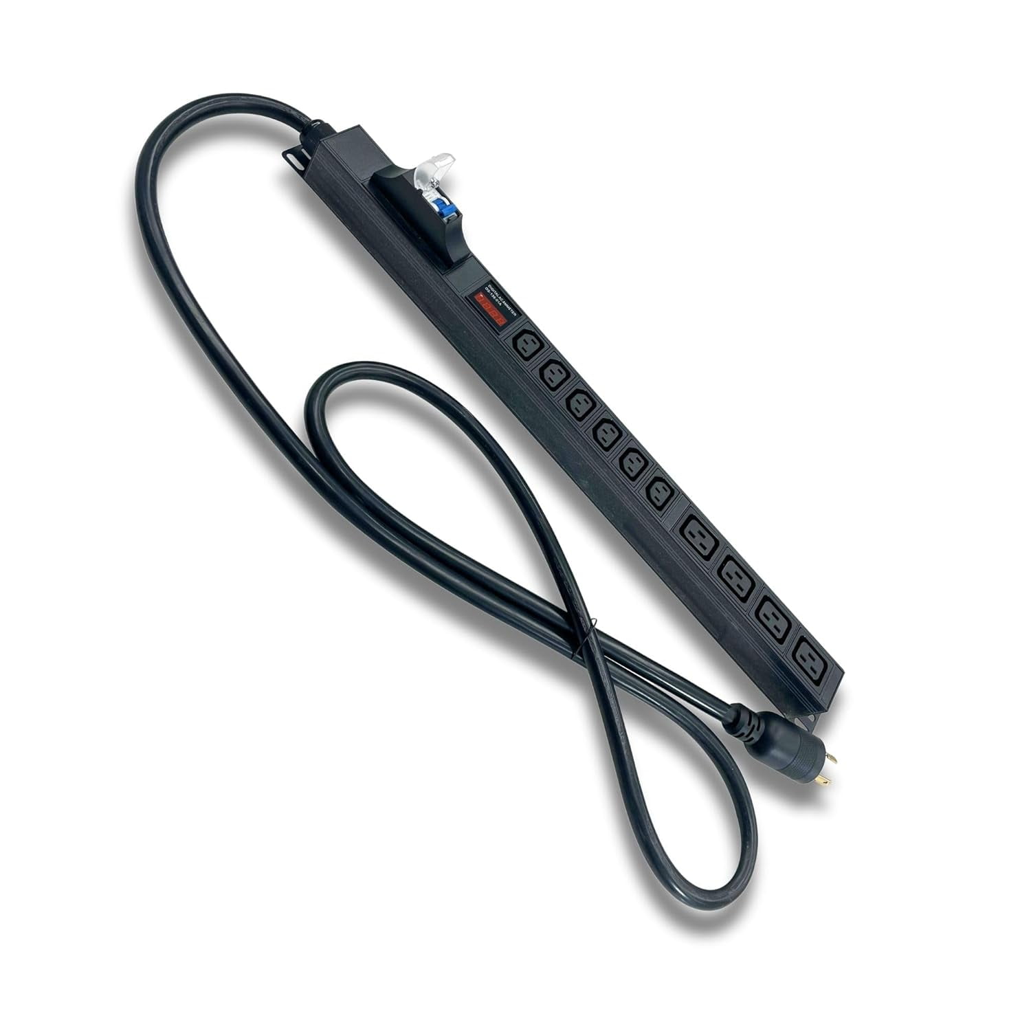 PDU 30 Amp 240V/220V Power Distribution Unit with 6 -C13 & 4- C19 ...