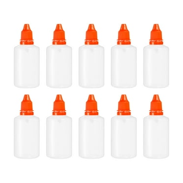 Amber Dropper Bottle,1 Dram (4ml) 15 Pack,Glass Eye Dropper Refillable ...