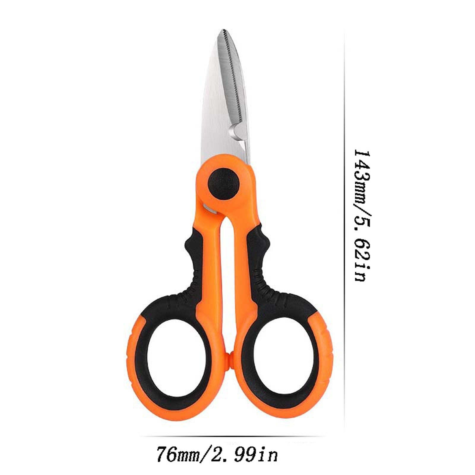 PE Fishing Line Scissors with Serrated Stainless Steel Blade for ...