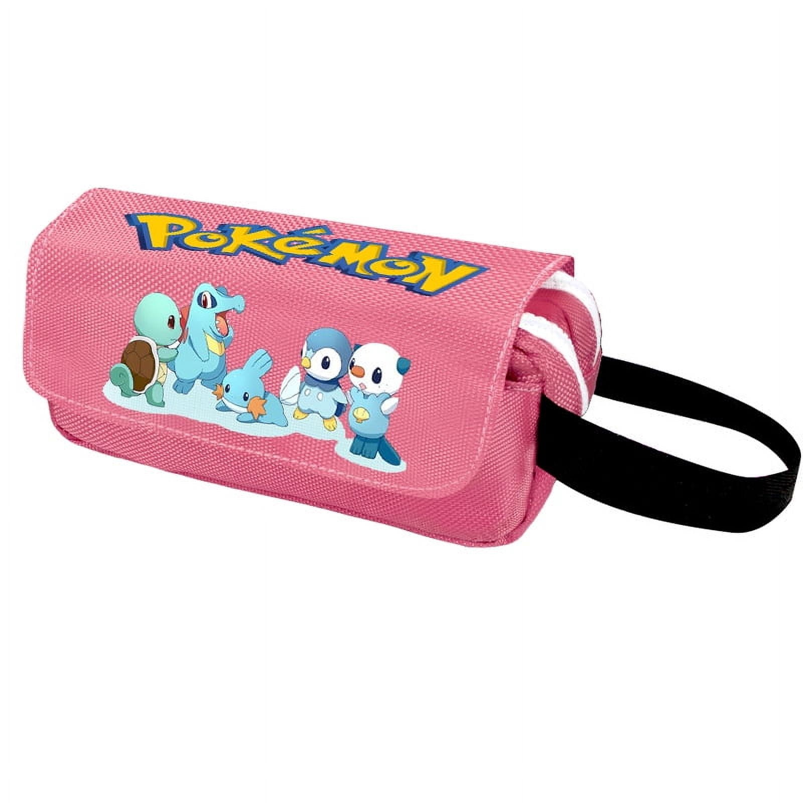 PE_POKEMON Pencil Case, Large Capacity Pencil Pouch, Zipper Pencil Box ...