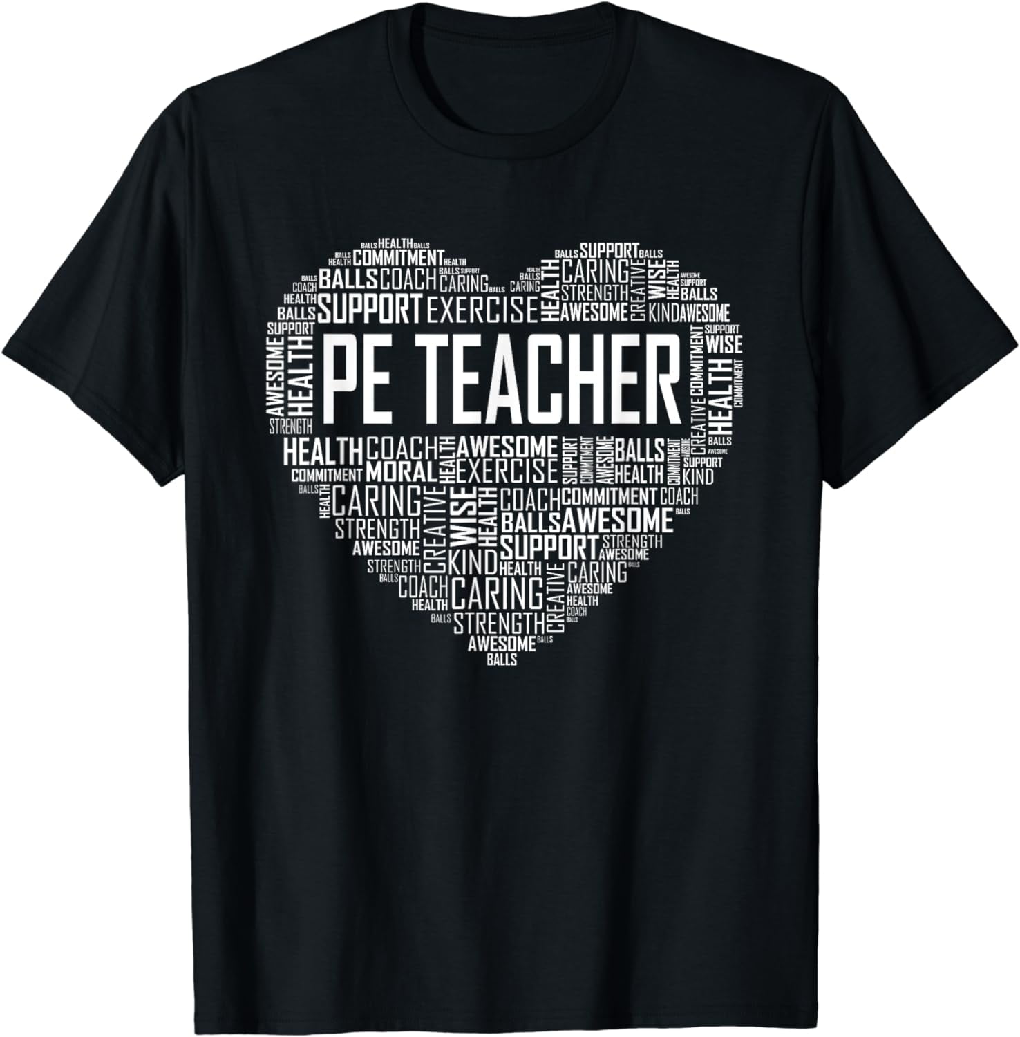 PE Physical Education Teacher P.E.Appreciation Gift Coach T-Shirt ...