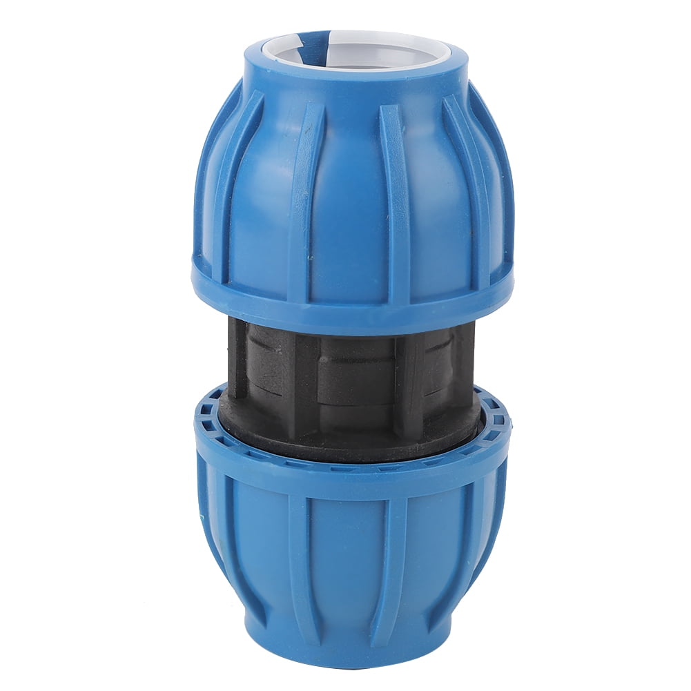 PE Plastic Durable Water Pipe Connection Straight Connector Adapter ...