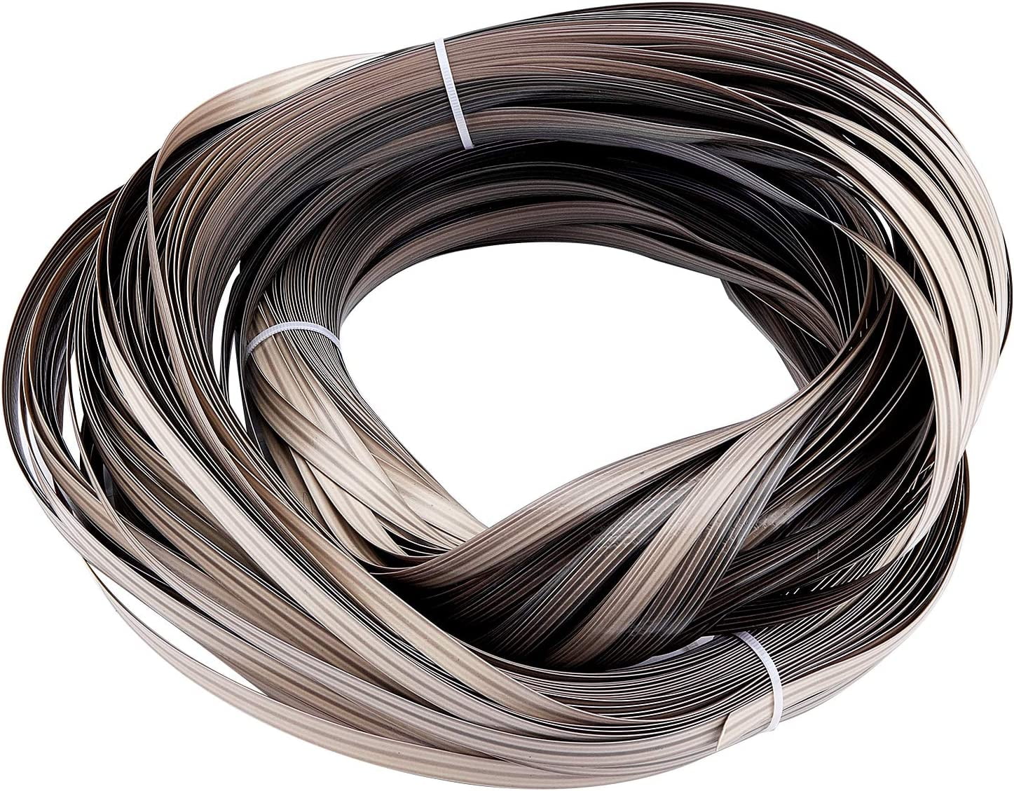 PE Plastic Imitation Rattan Wicker Solid Weaving Material for DIY ...