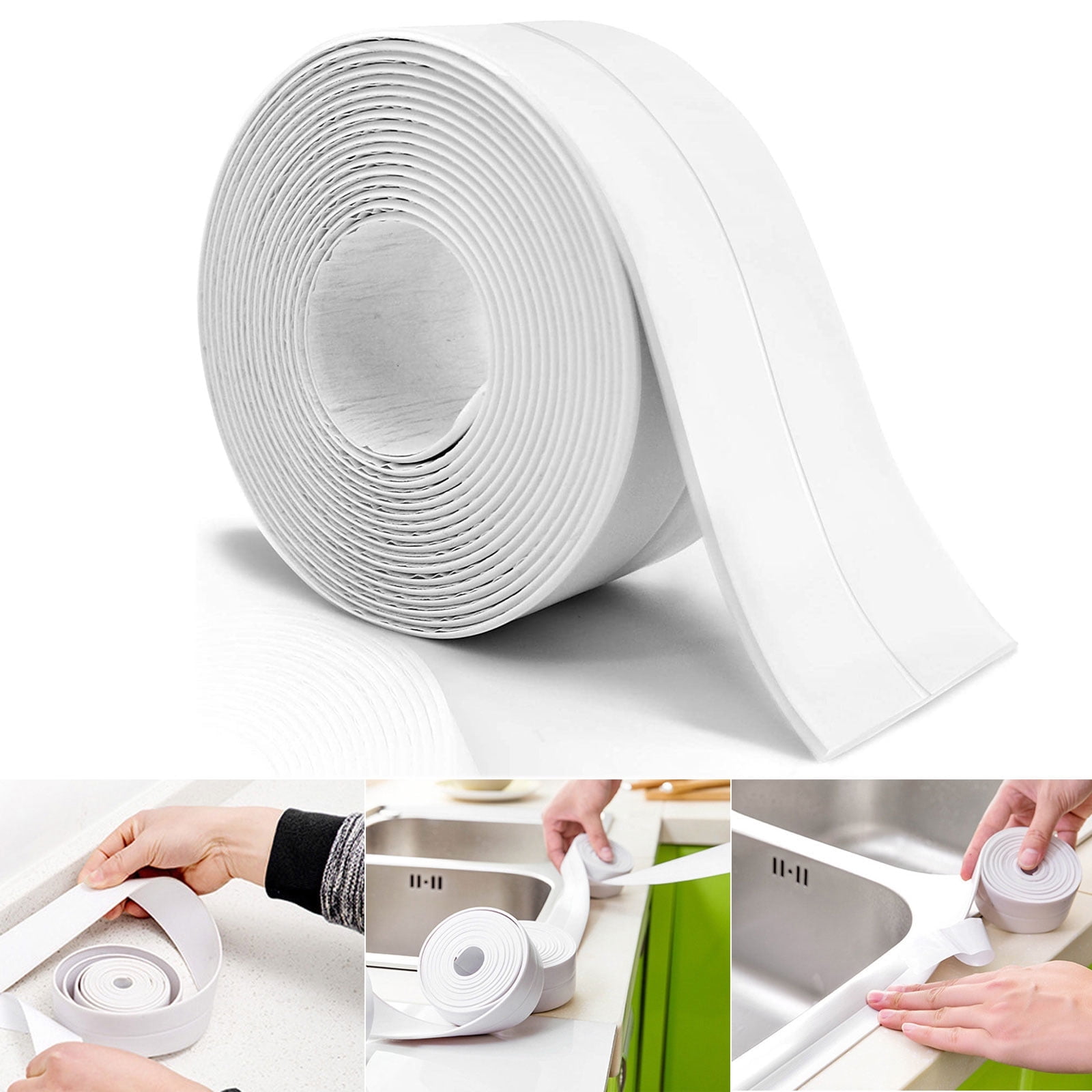 PE Self-Adhesive Caulk Strips, Self-Adhesive Bathroom Wall Edge ...