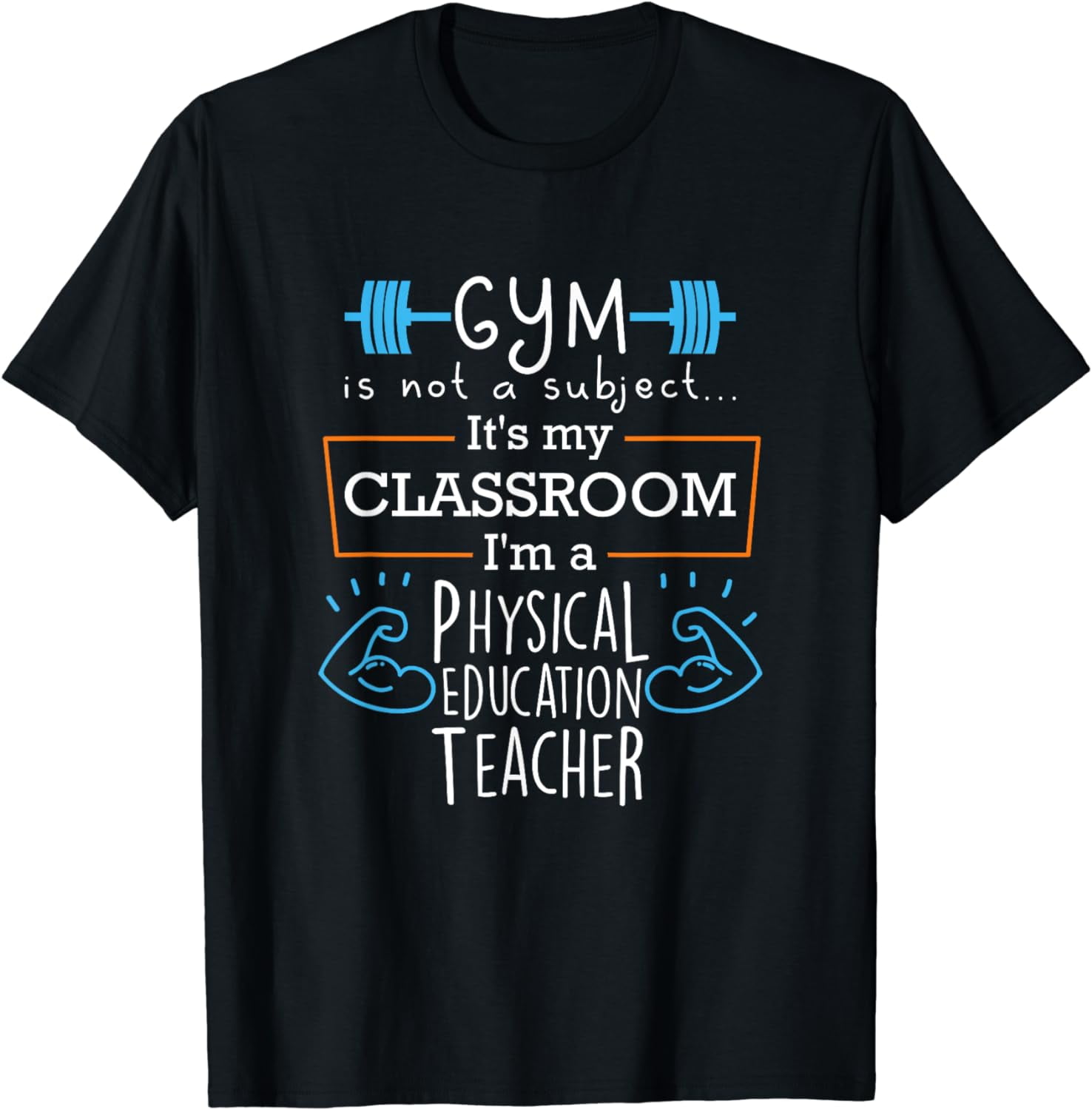 PE Teacher Shirt Women Men Gift Physical Education Phys Ed T-Shirt ...