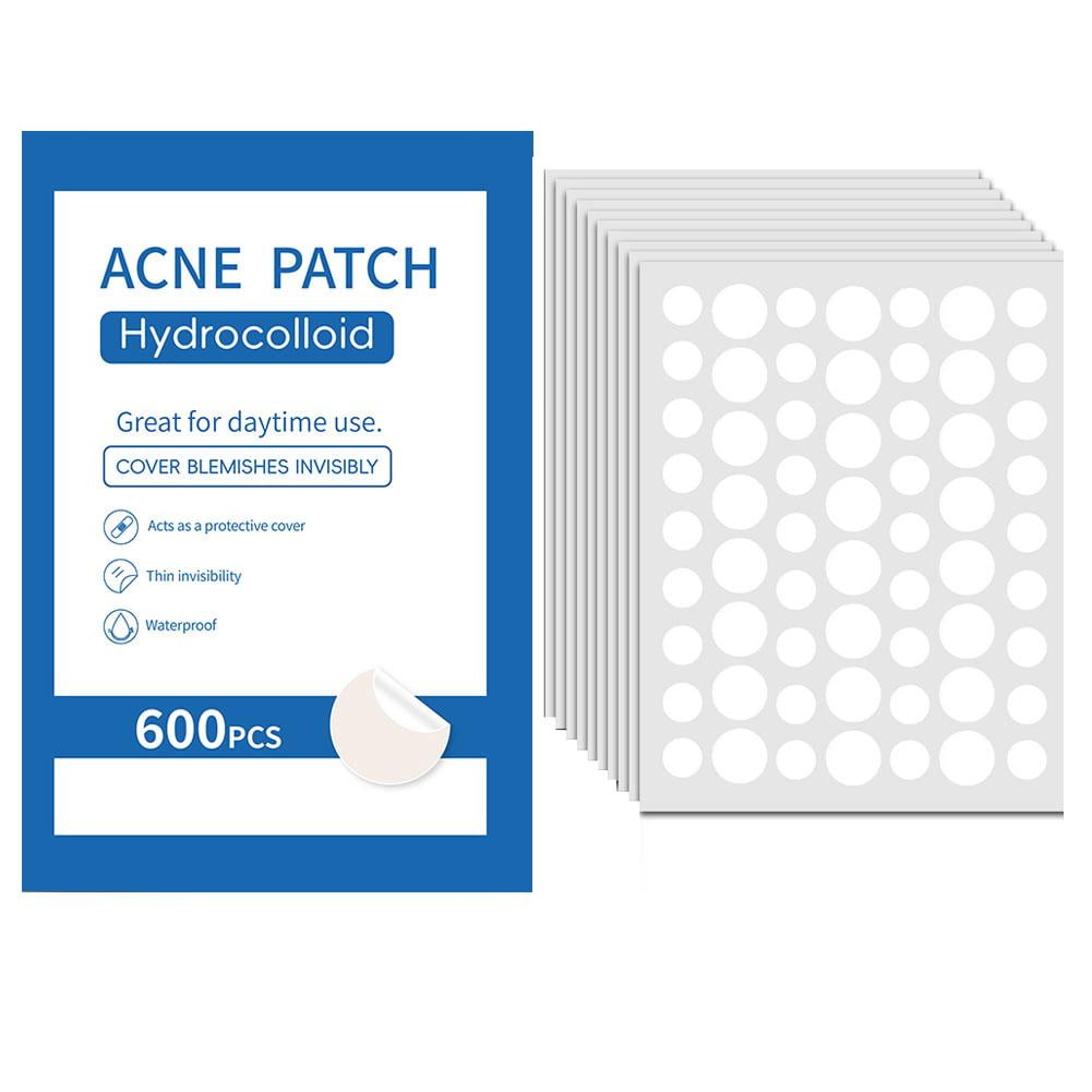 PE blue box white acne patch 600pcs (C) $ Large size round combination ...
