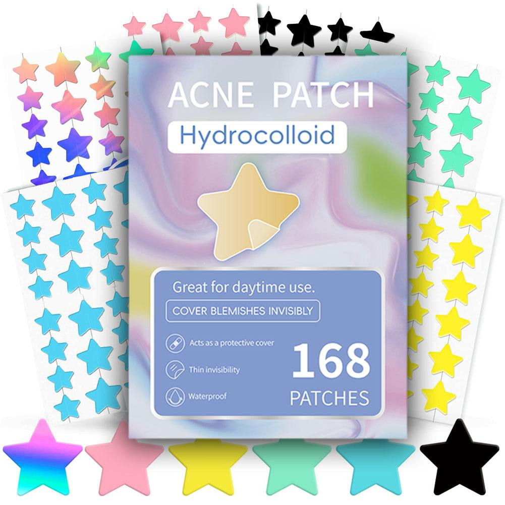 PE color box 168pcs (A) color mixed pack acne patch fade acne spots ...