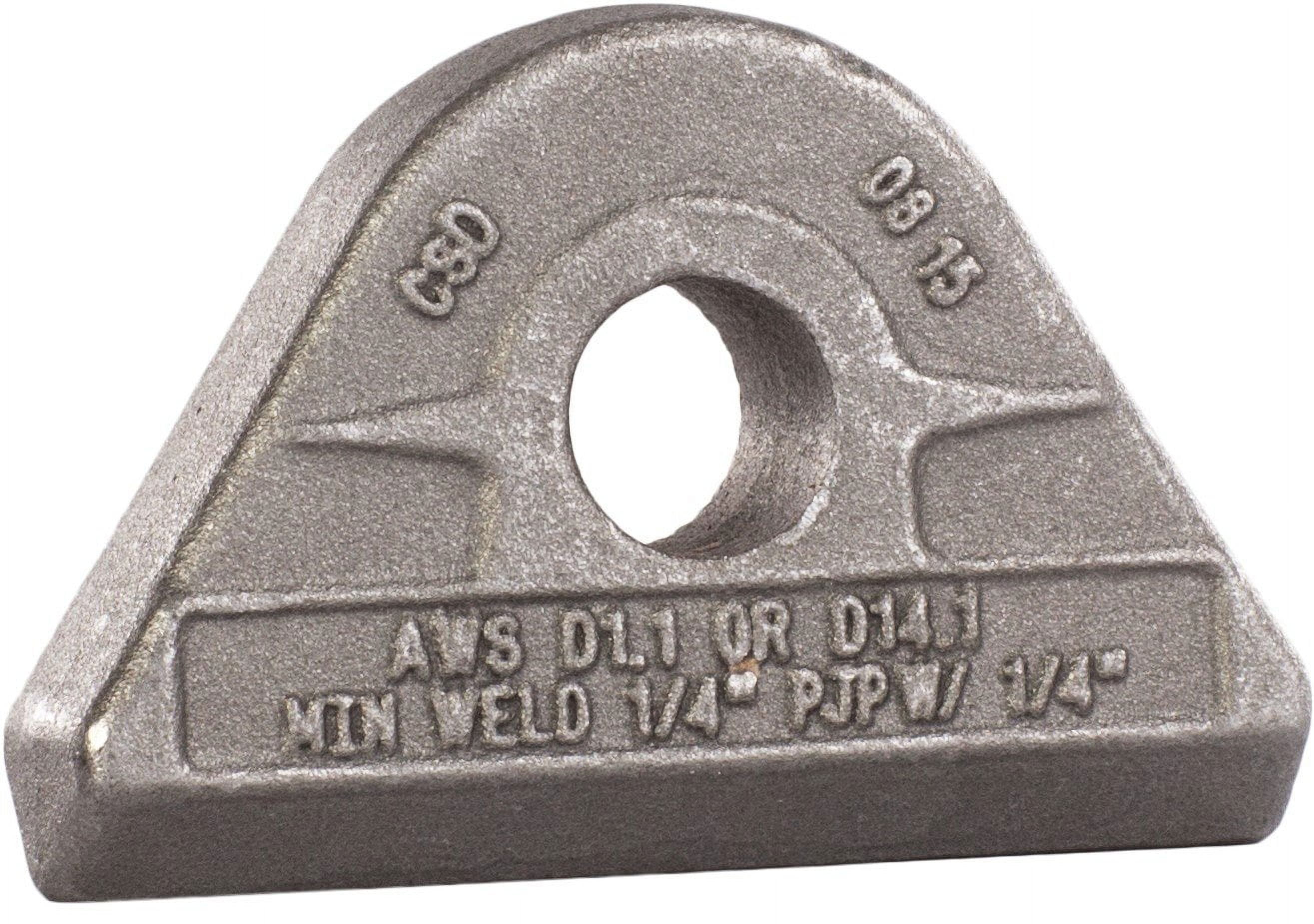 PE0200 Weld-On Pad Eye, Made of A36 Weldable Carbon Steel, Welding Pad ...