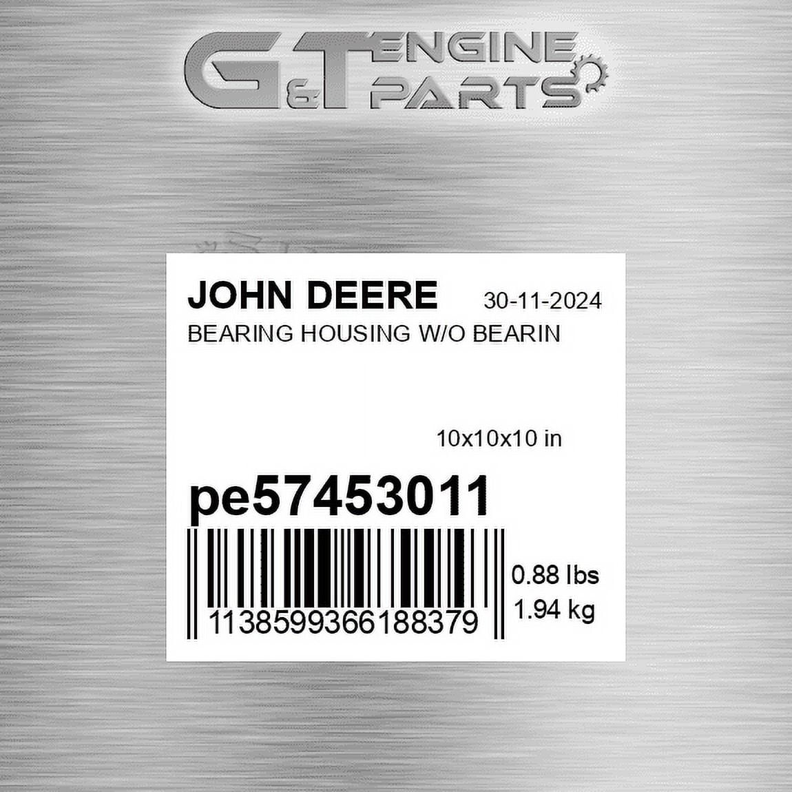 PE57453011 BEARING HOUSING W/O BEARIN fits JOHN DEERE (New OEM ...