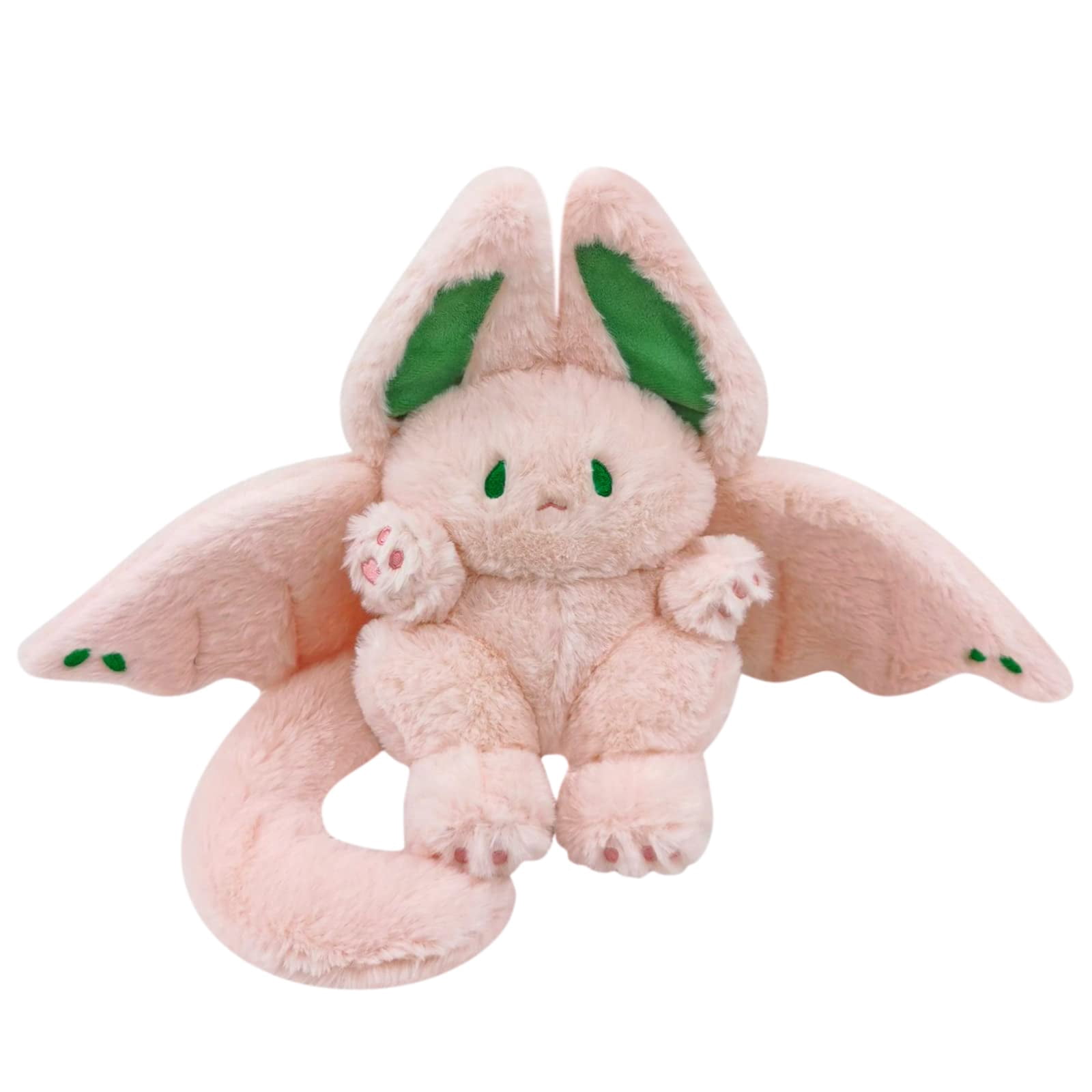 PEACH CAT Cute Bat Bunny Plush Pillow Kawaii Bat Rabbit Stuffed Animal ...