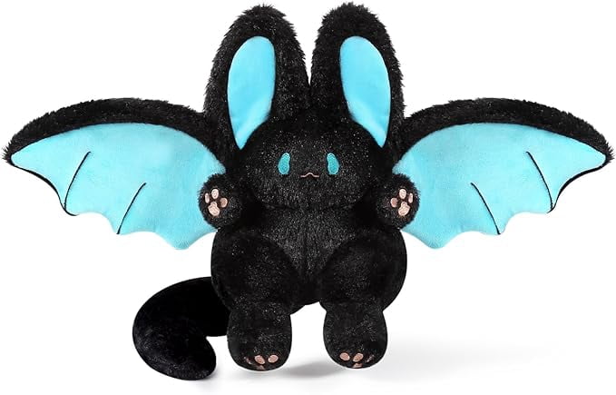 PEACH CAT Kawaii Bat Bunny Plush Pillow Cute Bat Rabbit Stuffed Animal ...