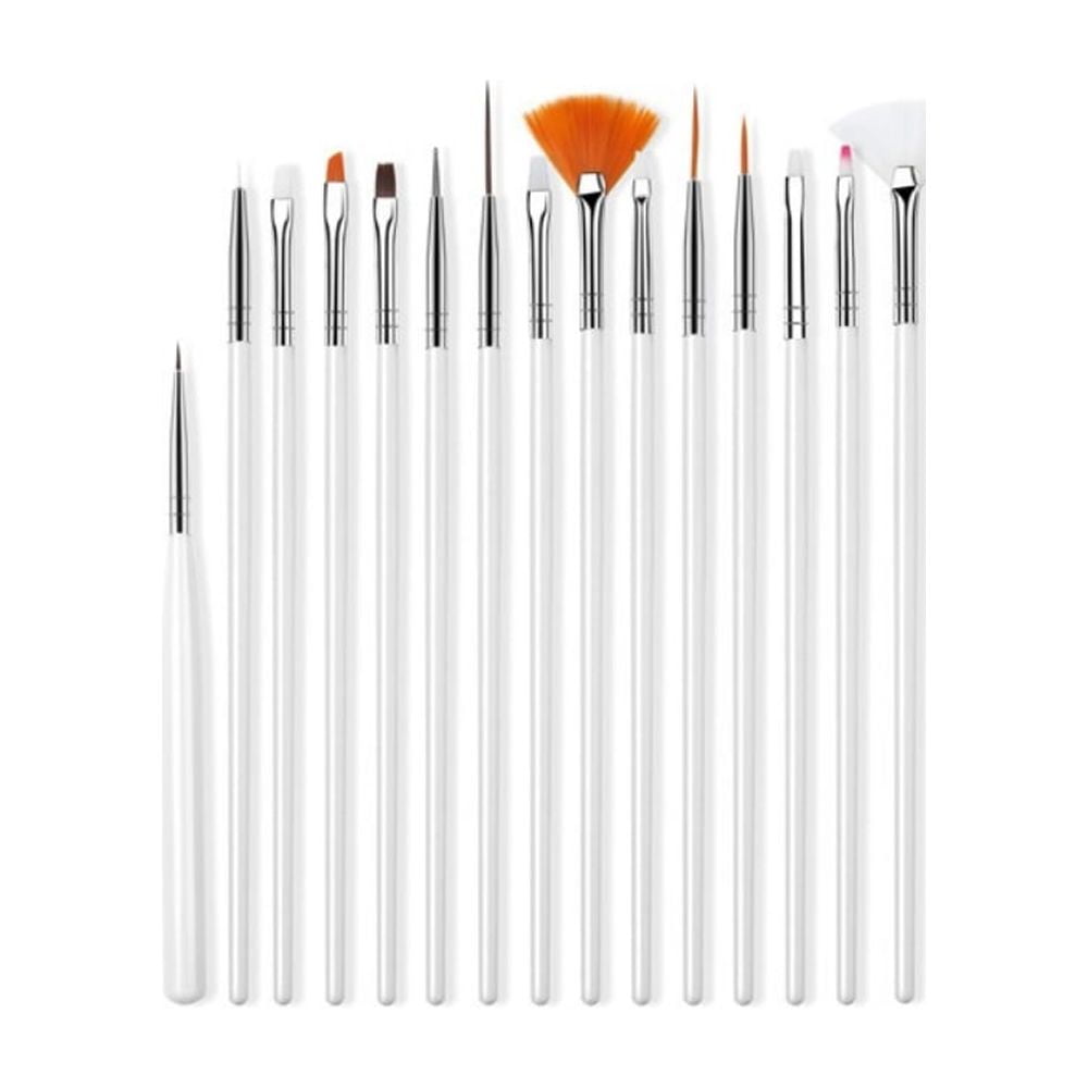 PEACNNG 15pcs Precision Detail Painting Brush Set for Model Miniature ...