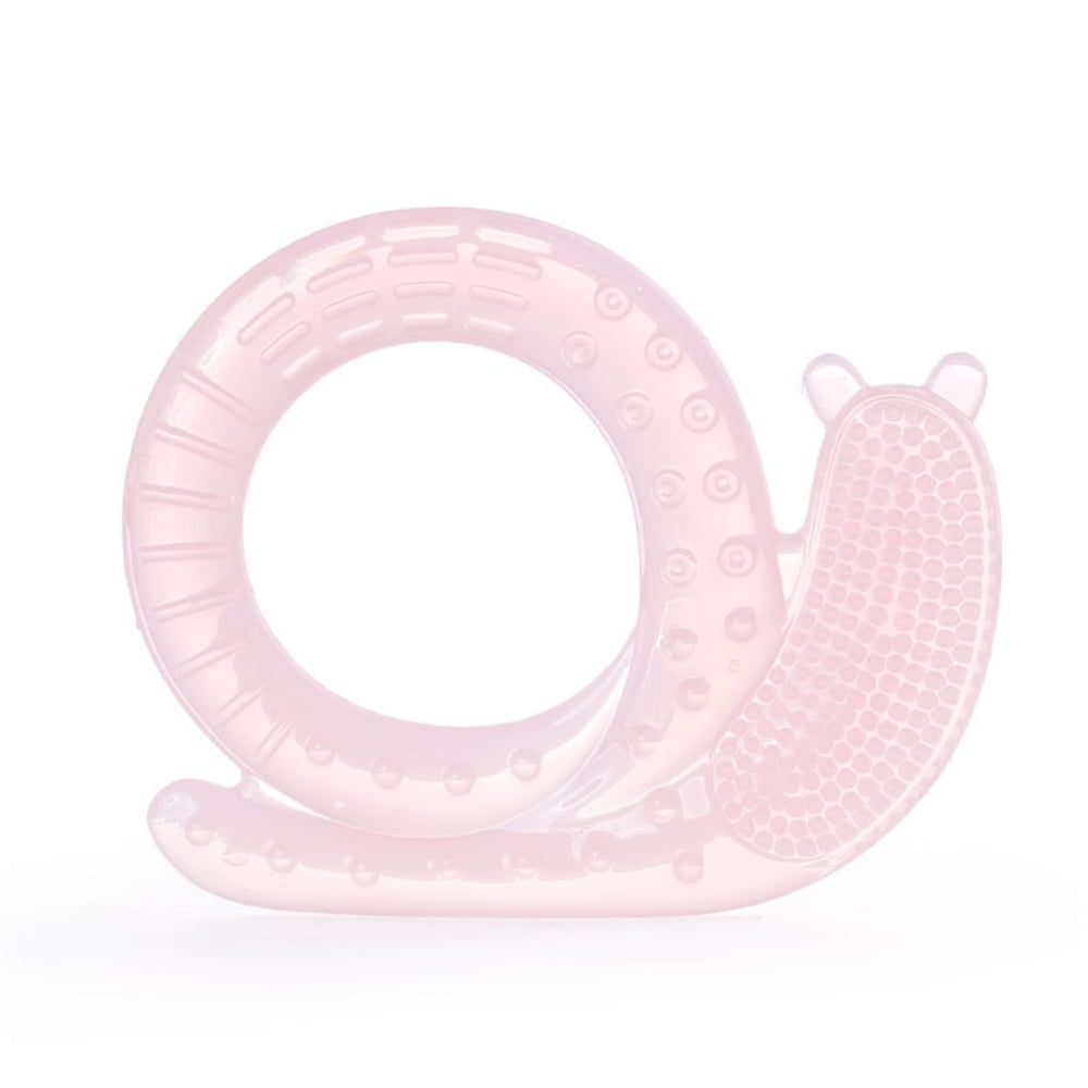 PEACNNG 1pc Snail Silicone Teether Upgrade Pure Liquid Silicone Baby ...