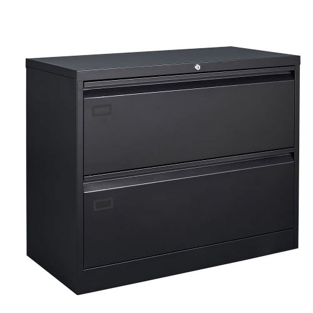 PEACNNG 2 Drawer Lateral Filing Cabinet for Legal/Letter A4 Size, Large ...