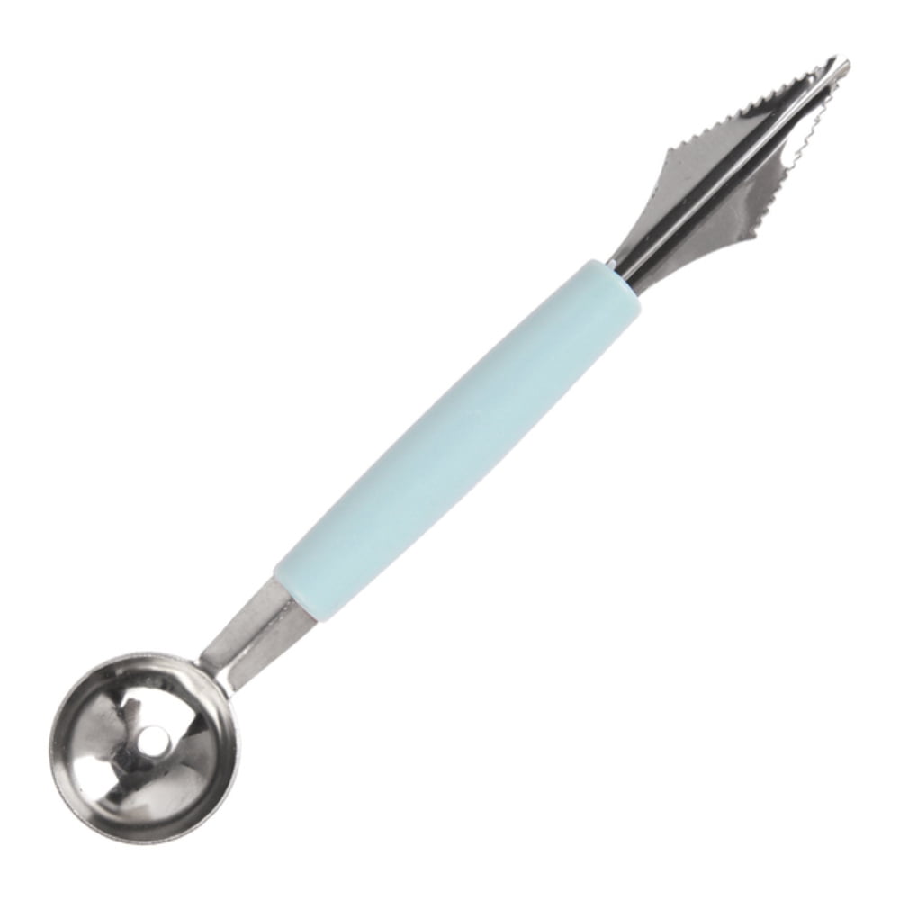 PEACNNG 2 in 1 Double Stainless Steel Melon Baller kitchen Cut ...