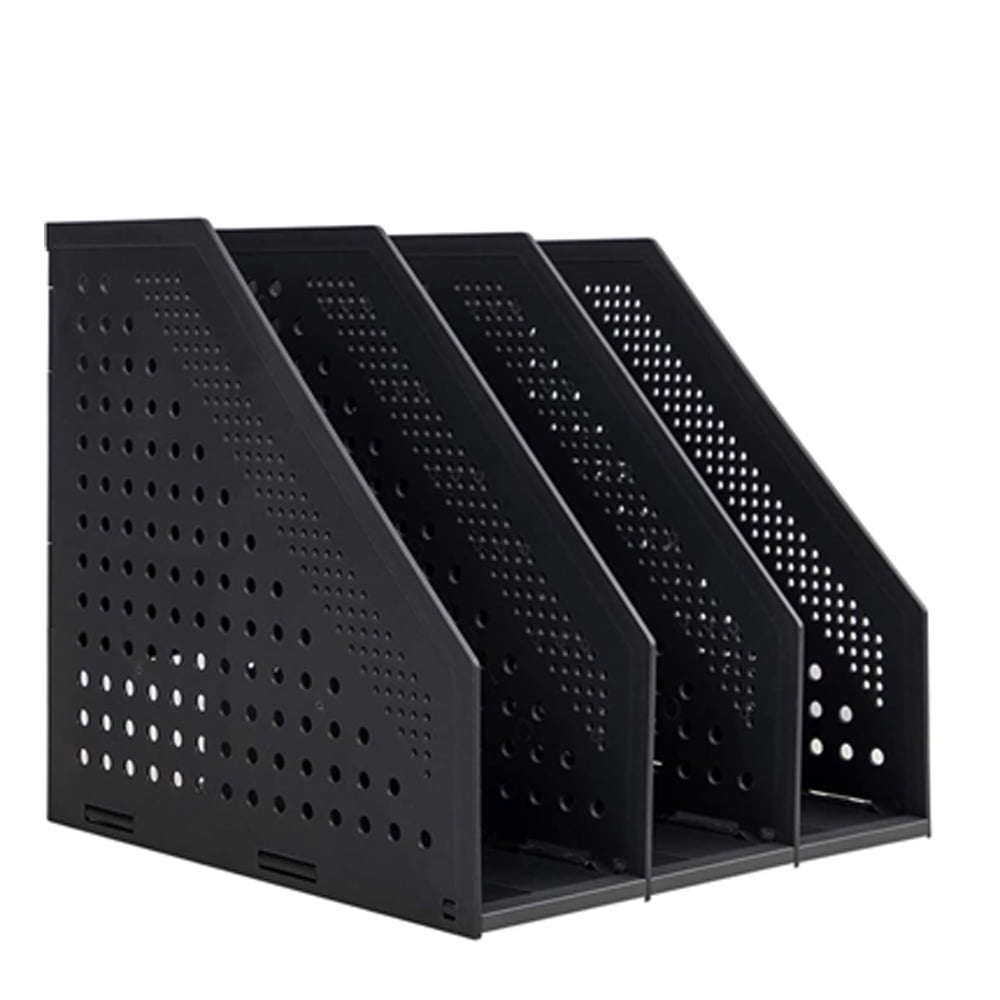 PEACNNG 3 Foldable Desk Organizer for Office and Storage with Vertical ...