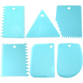 6PCS Pottery Plastic Scraper Tools Set Clay Sculpture Pottery Clay ...