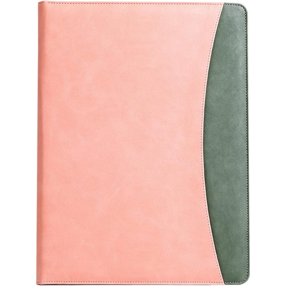 PEACNNG A4 folder Book PU Leather Premium Business Portfolio, Superior ...