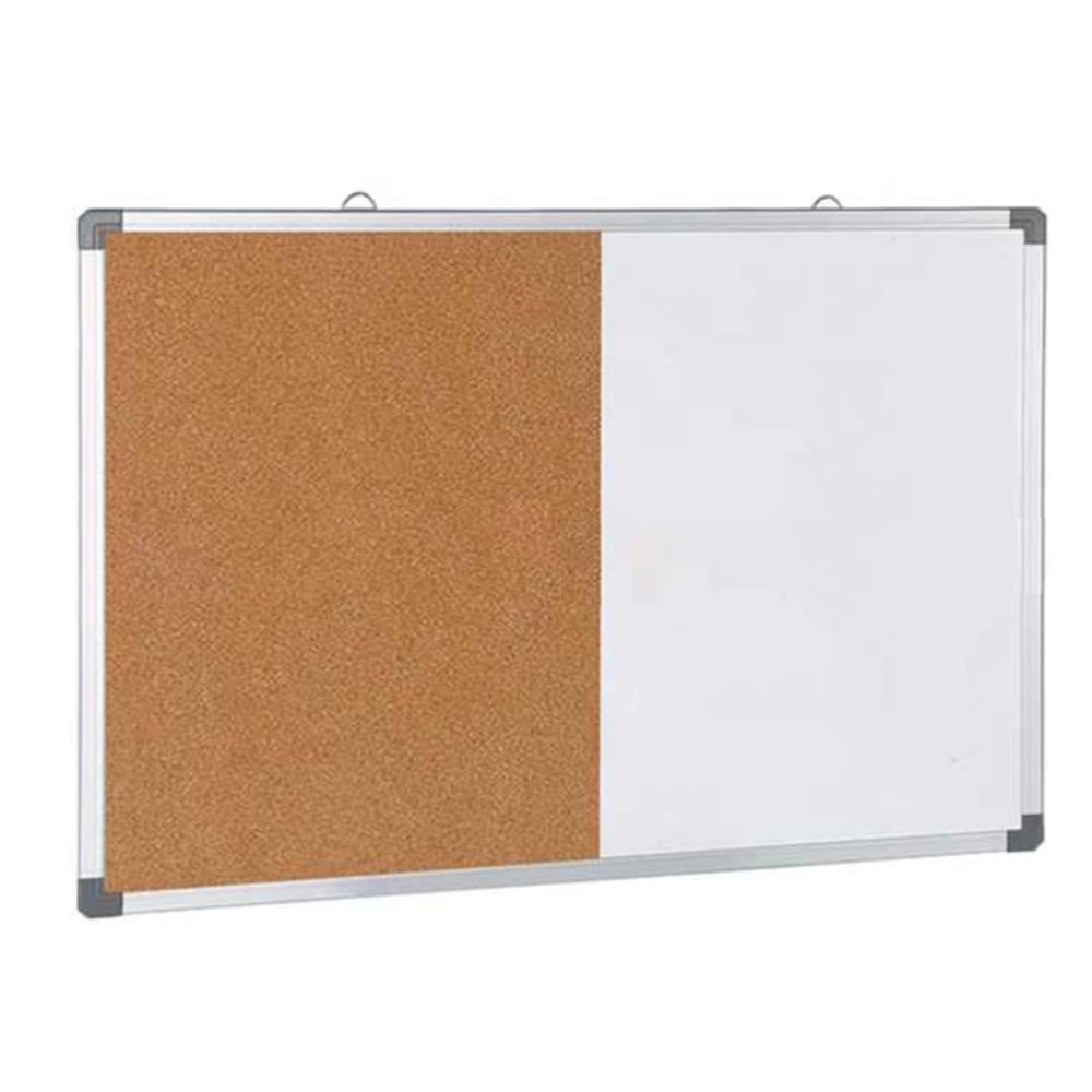 PEACNNG Aluminum alloy frame whiteboard Brown board blackboard writing ...
